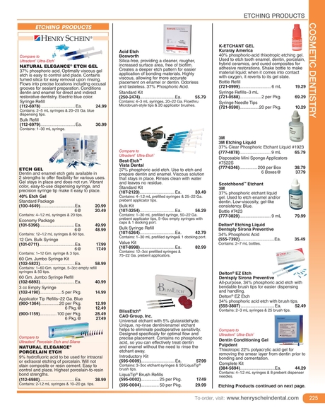 2020 Henry Schein Dental Merchandise Catalog - 225