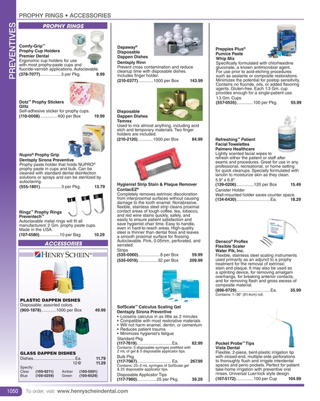 2020 Henry Schein Dental Merchandise Catalog