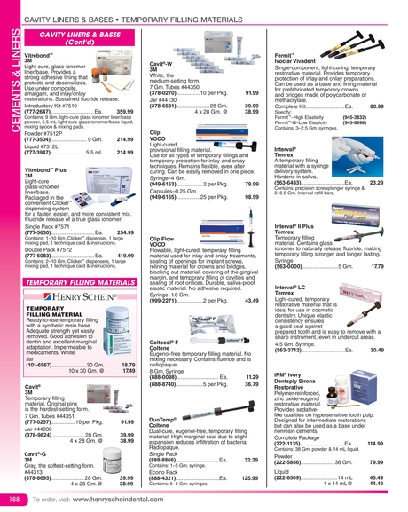2020 Henry Schein Dental Merchandise Catalog - 188