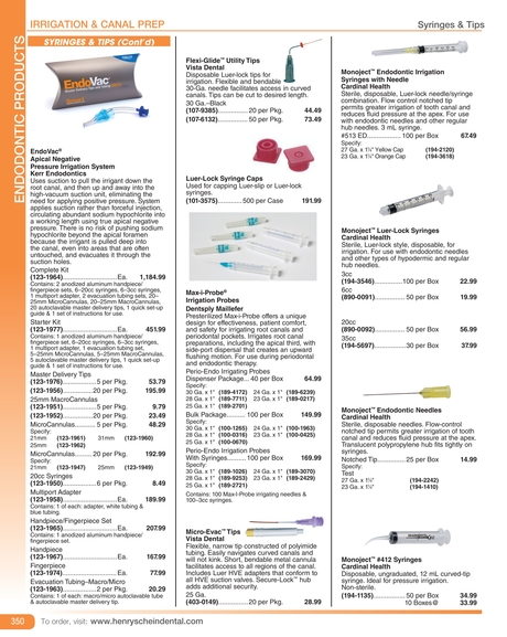 2020 Henry Schein Dental Merchandise Catalog - 350