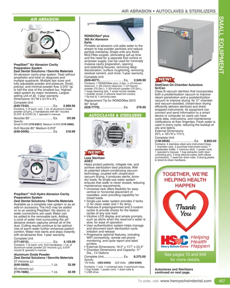 2020 Henry Schein Dental Merchandise Catalog