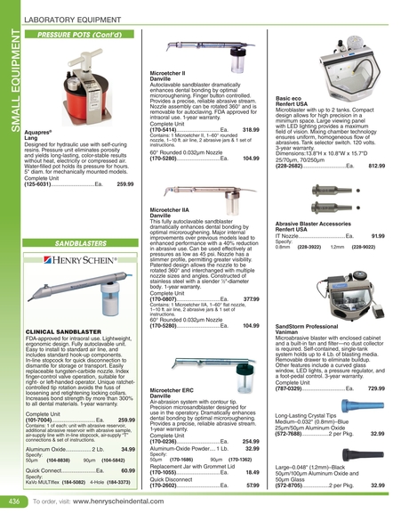 2020 Henry Schein Dental Merchandise Catalog - 436