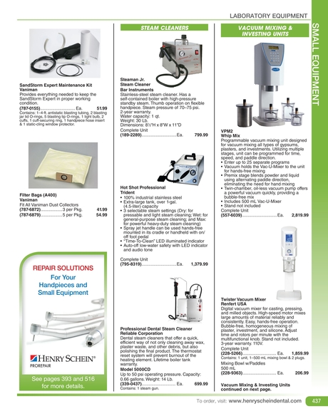 2020 Henry Schein Dental Merchandise Catalog - 437