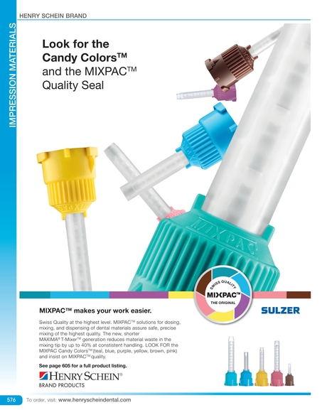 2020 Henry Schein Dental Merchandise Catalog - Impression Products