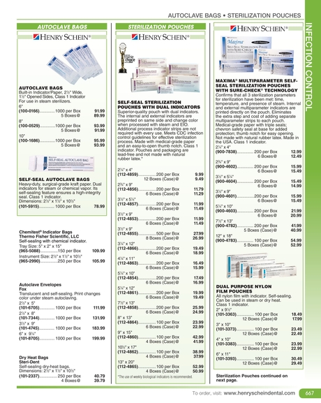 2020 Henry Schein Dental Merchandise Catalog - 667