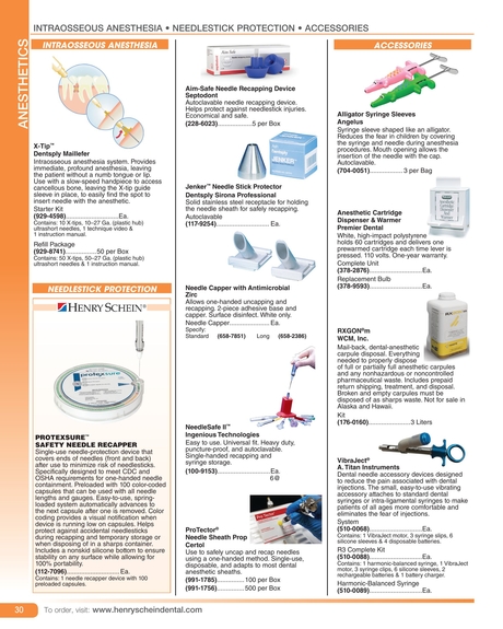 2020 Henry Schein Dental Merchandise Catalog (without pricing) - 30
