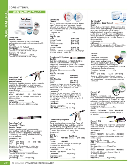 2020 Henry Schein Dental Merchandise Catalog (without pricing)