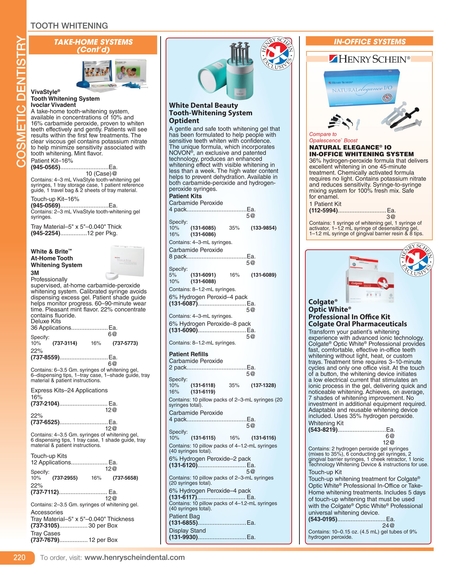 2020 Henry Schein Dental Merchandise Catalog (without pricing) - 220