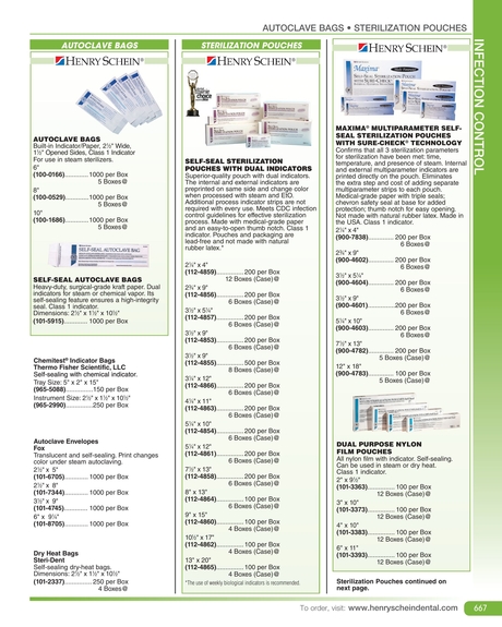 2020 Henry Schein Dental Merchandise Catalog (without pricing) - 667