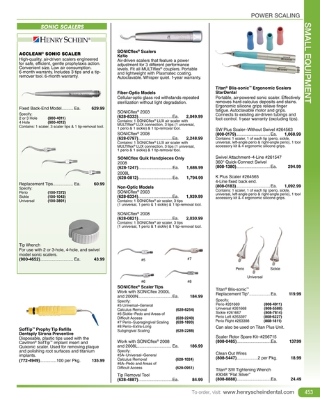 2021/2022 Henry Schein Dental Merchandise Catalog - 453