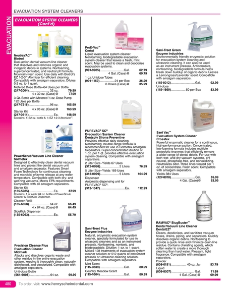 2021/2022 Henry Schein Dental Merchandise Catalog - 480
