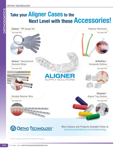 2021/2022 Henry Schein Dental Merchandise Catalog - Ortho Technology