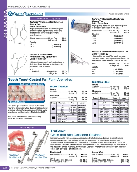 2021/2022 Henry Schein Dental Merchandise Catalog - 892