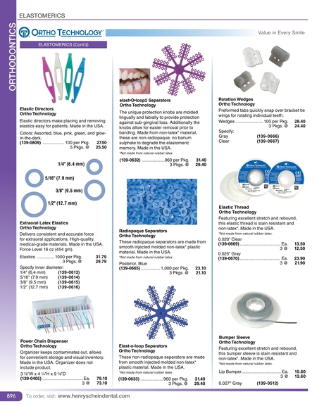 2021/2022 Henry Schein Dental Merchandise Catalog - 896