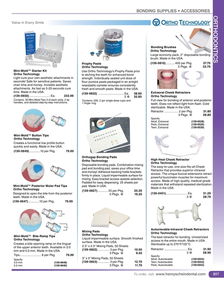 2021/2022 Henry Schein Dental Merchandise Catalog - 897