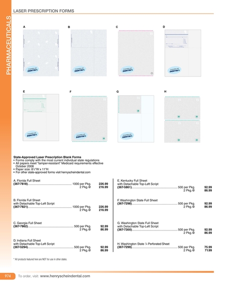 2021/2022 Henry Schein Dental Merchandise Catalog - 974