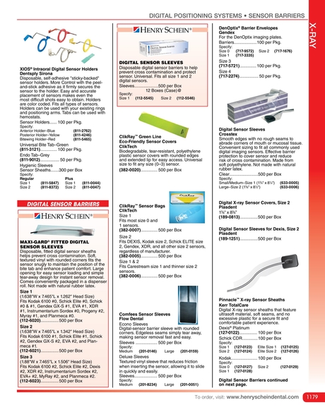 2021/2022 Henry Schein Dental Merchandise Catalog (without pricing) - 1179