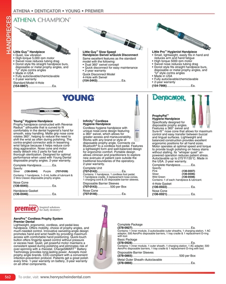 2021/2022 Henry Schein Dental Merchandise Catalog (without pricing) - 562