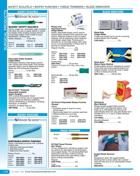 2021/2022 Henry Schein Dental Merchandise Catalog (without pricing) - 1122