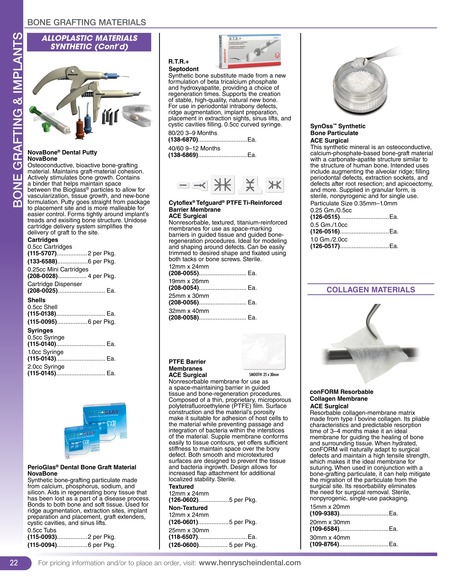 Oral Surgery Specialty Catalog - 2022-2023 - 22
