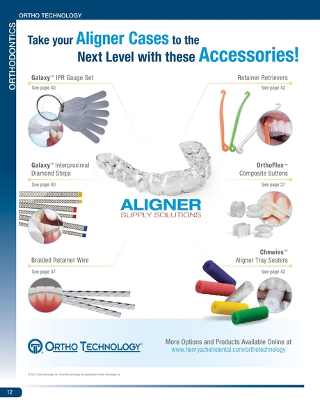 Orthodontic Specialty Catalog - 2021/2022 - 12