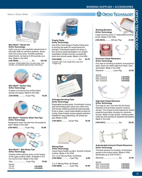 Orthodontic Specialty Catalog - 2021/2022 - 31