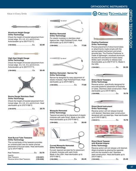 Orthodontic Specialty Catalog - 2021/2022 - 47