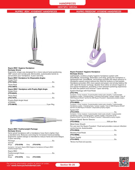 2023/2024 Dental Supplies Catalog - Special Markets - Sec18-25