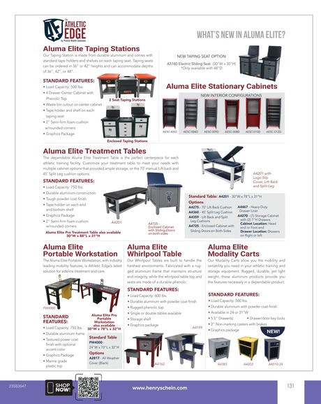Sports, School Nurse, Foot & Ankle Catalog - 2023 - 2024 - 131