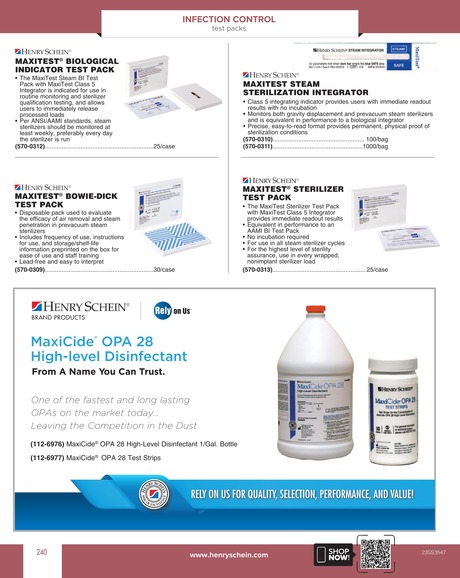 Sports, School Nurse, Foot & Ankle Catalog - 2023 - 2024 - 240