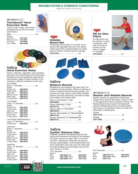 Sports, School Nurse, Foot & Ankle Catalog - 2023 - 2024 - 375