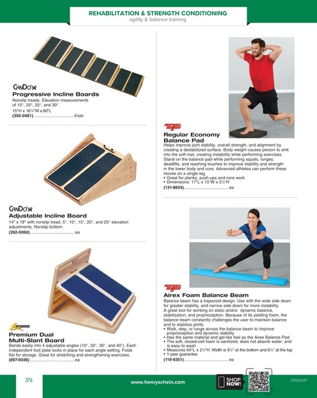Sports, School Nurse, Foot & Ankle Catalog - 2023 - 2024 - 376