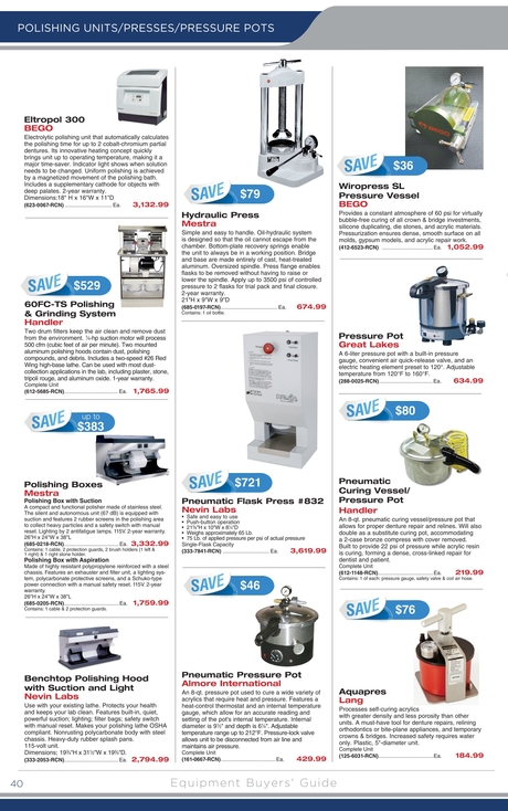 Zahn Laboratory Equipment Buyers Guide - 2017 - 40