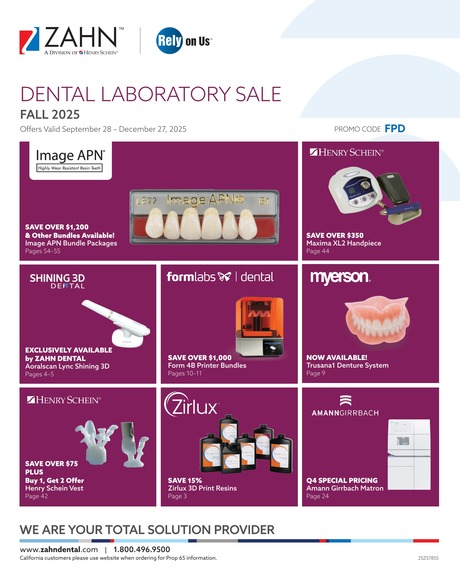 Zahn Dental Sales - Q4 2025