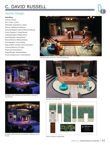 Theatre Design & Technology - Spring 2023 - 41