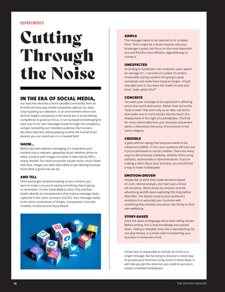 The Ontario Broker - Volume 22, Issue 1 - 18