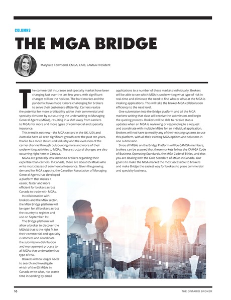 The Ontario Broker - Volume 22, Issue 3 - 10