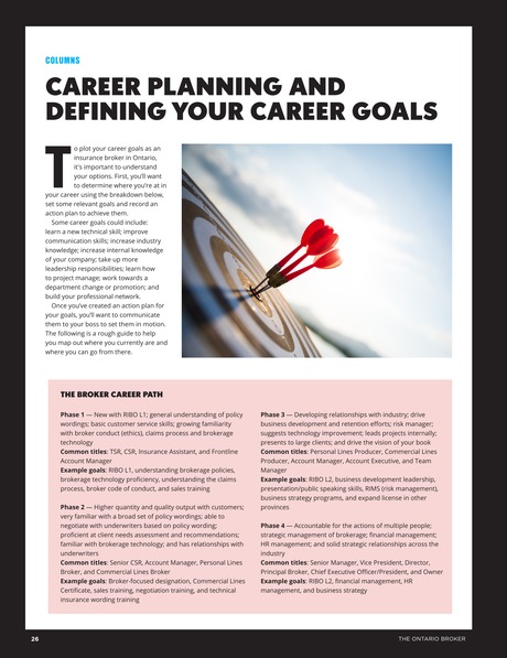 The Ontario Broker - Volume 22, Issue 3 - 26