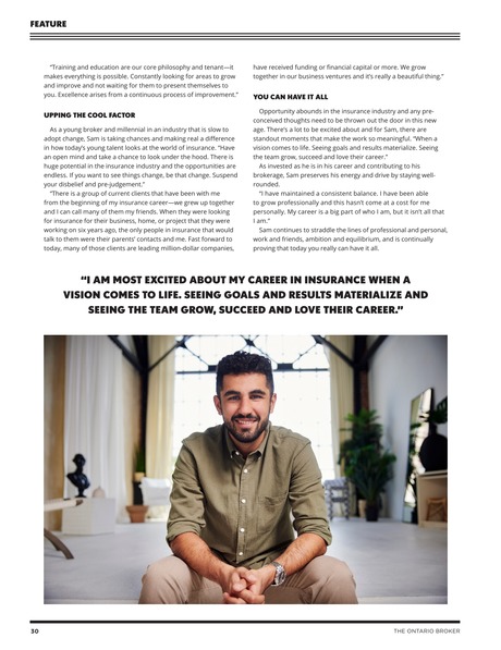 The Ontario Broker - Volume 22, Issue 3 - 30