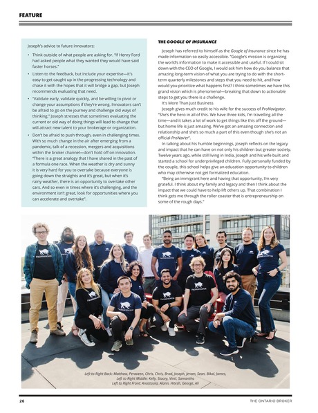 The Ontario Broker - Volume 22, Issue 4 - 26