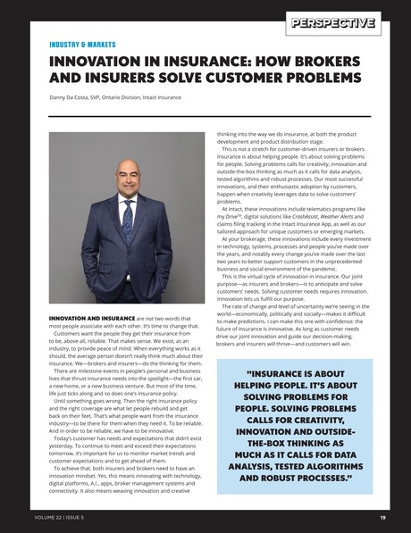 The Ontario Broker - Volume 22, Issue 5 - 19