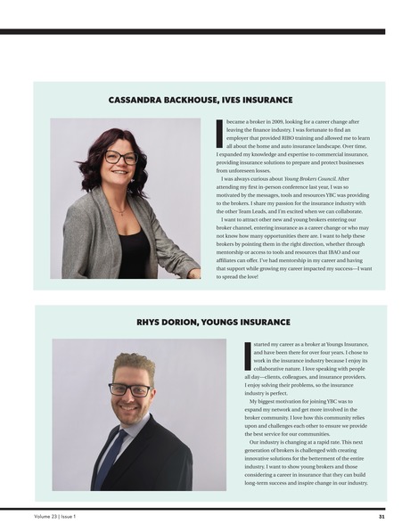 The Ontario Broker - Volume 23, Issue 1 - 31