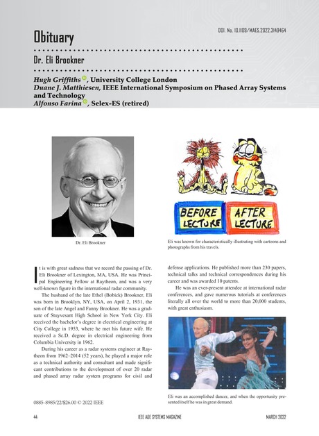 IEEE - Aerospace and Electronic Systems - March 2022 - 44