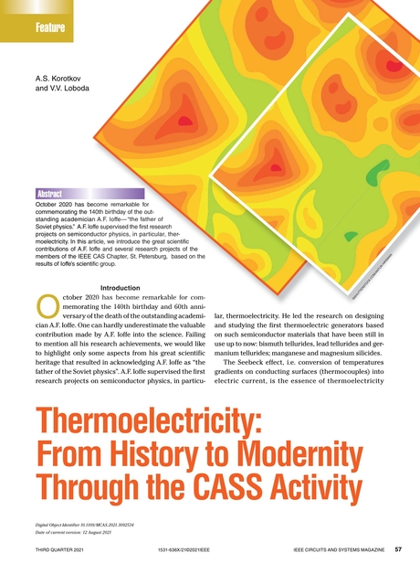Ieee Circuits And Systems Magazine Q3 2021 57