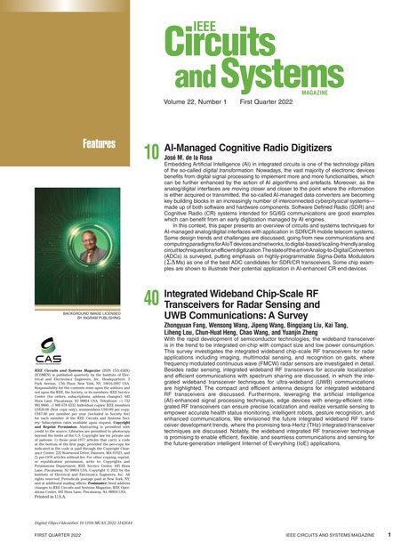 IEEE Circuits and Systems Magazine - Q1 2022 - 1