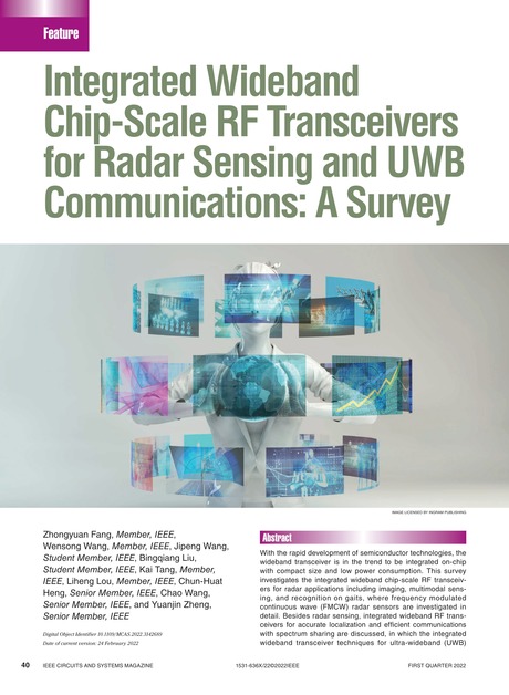 Ieee Circuits And Systems Magazine Q1 2022 40