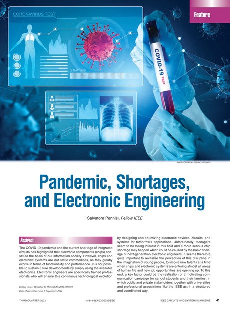 IEEE Circuits and Systems Magazine - Q3 2022 - 41