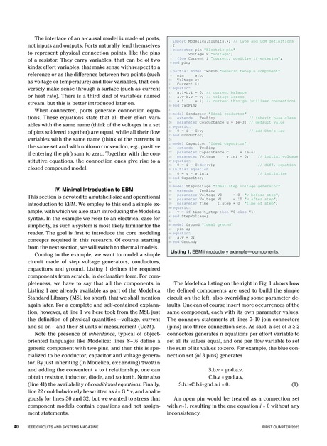 IEEE Circuits and Systems Magazine - Q1 2023 - 40