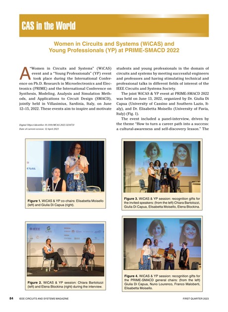 Ieee Circuits And Systems Magazine Q1 2023 84