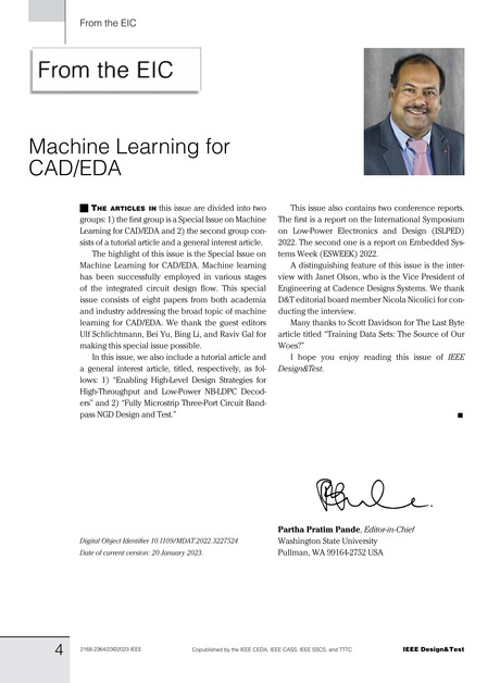 IEEE Design & Test - January/February 2023 - 4